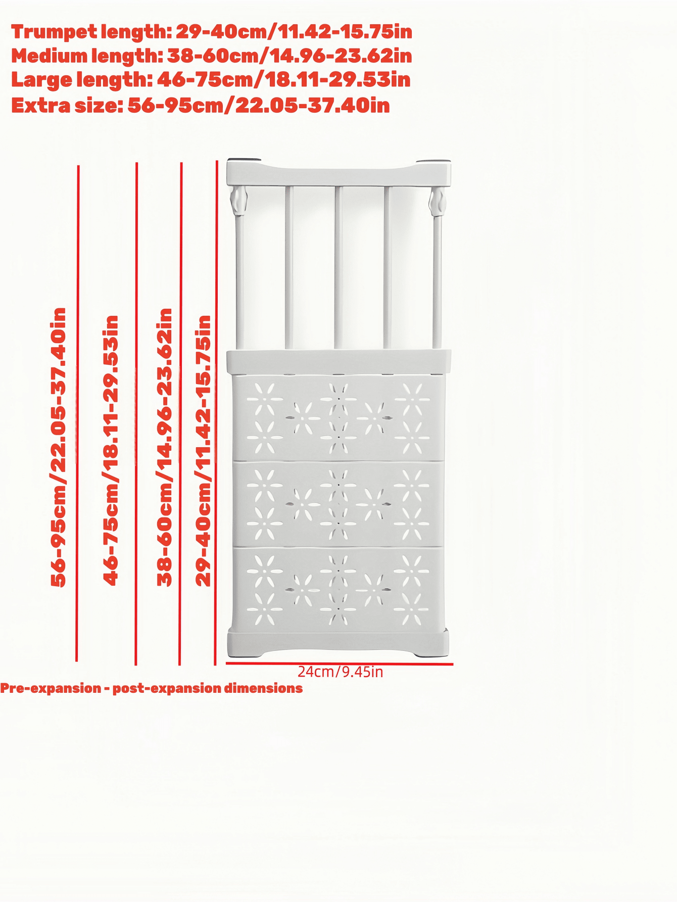 1 pieza Divisor de armario, organizador de armario ajustable y ahorra ...