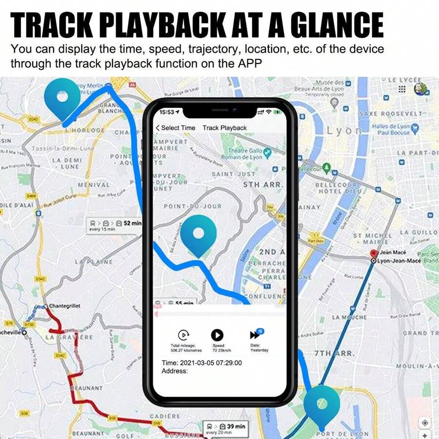 Magnetic Mini GPS Real Time Car Locator Tracker GSM/GPRS Vehicle ...