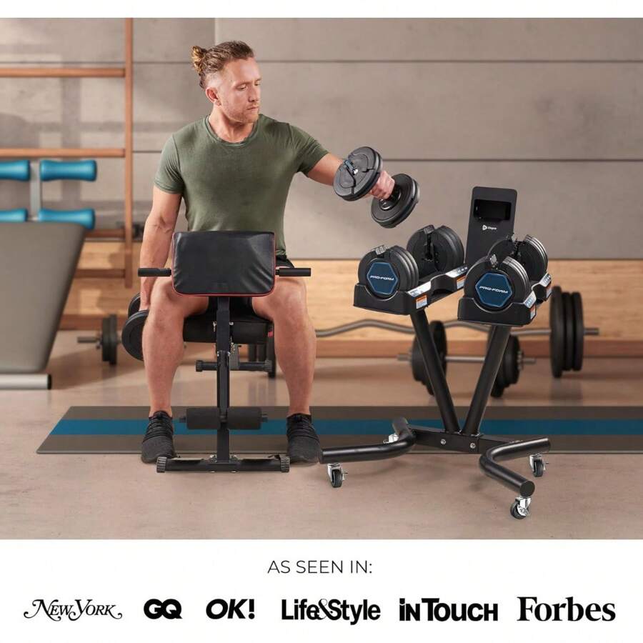 Adjustable Dumbbell Stand For PowerFlow Pro & PowerFlow Max Adjustable ...