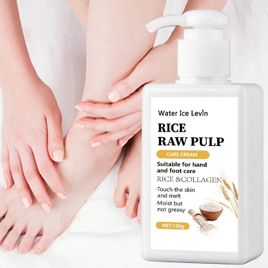 Water ice levin Moisturizing Hand And Foot Cream With Rice Amino Acids ...