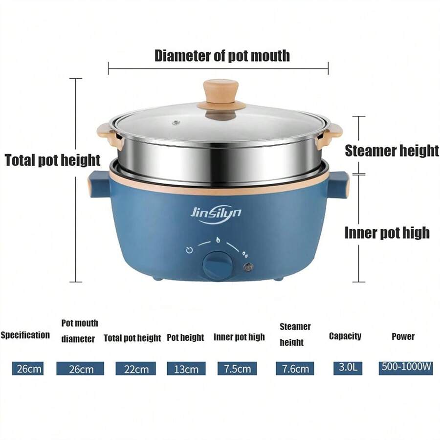 SOKANY Electric Cooker High Capacity Multi Non Stick Rice Steamer Boil ...