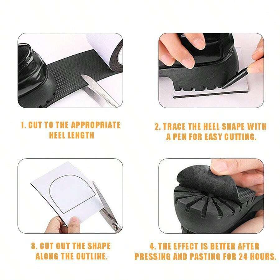 Assorted Style Silent Anti-Friction Shoe Sole Non-Slip Adhesive Mesh ...