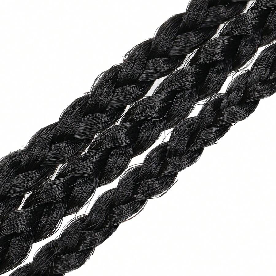 Synthetic Knotless Box Braided Wigs For Black Women Cornrow Braids Lace ...