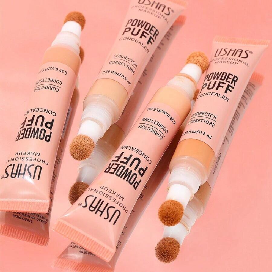 Ushas 12-Color Waterproof Concealer Pen - Oil Control, Dark Circle Coverage, Acne Treatment ...