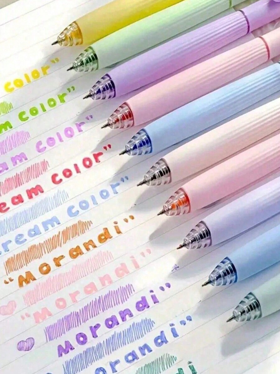 1pc Macaron Color Neutral Pen For Office, Meeting, Learning, Taking ...