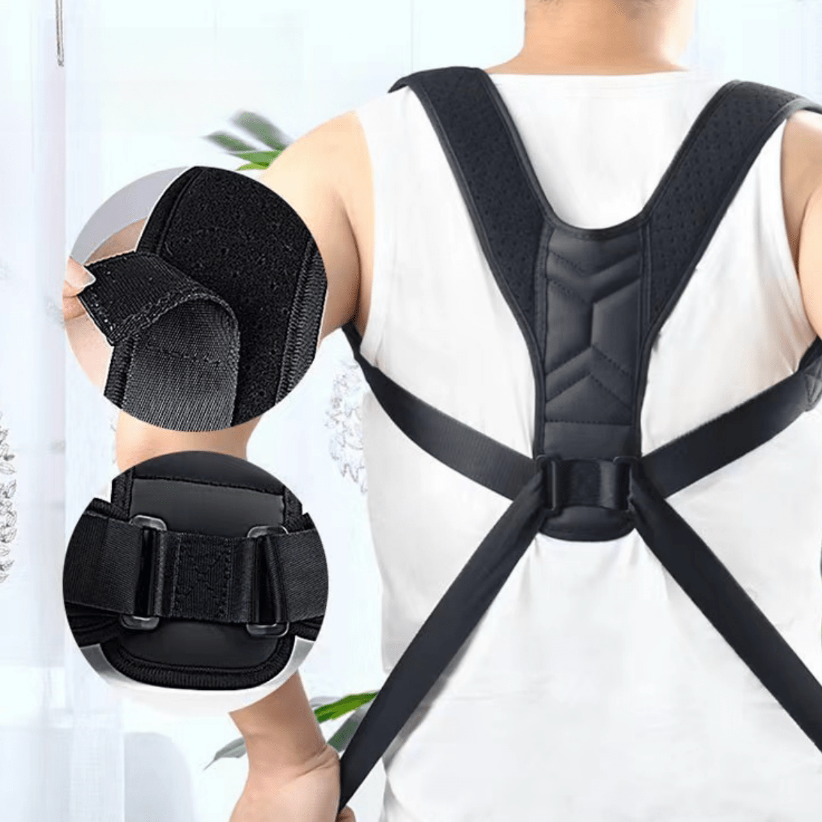 Rugsteun houdingcorrectoren geschikt voor mannen en vrouwen in de ...