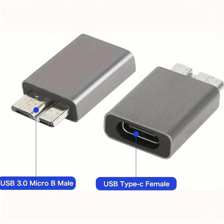 2 paquets d'adaptateurs USB 3.1 à 90 degrés, convertisseur à angle de gauche et de droite USB A ...