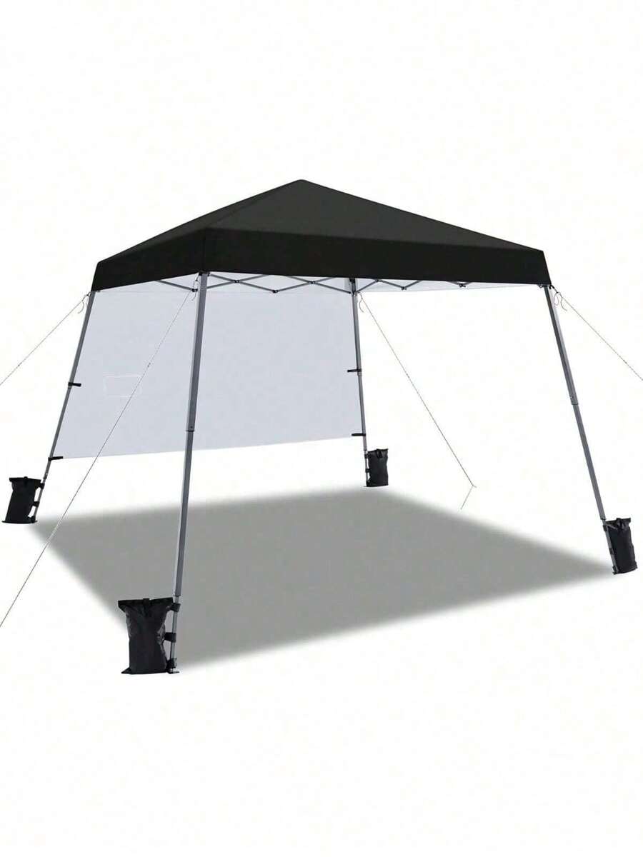 Pop Up Canopy Tent With Backpack, 10x10 Base Portable Easy One Person ...