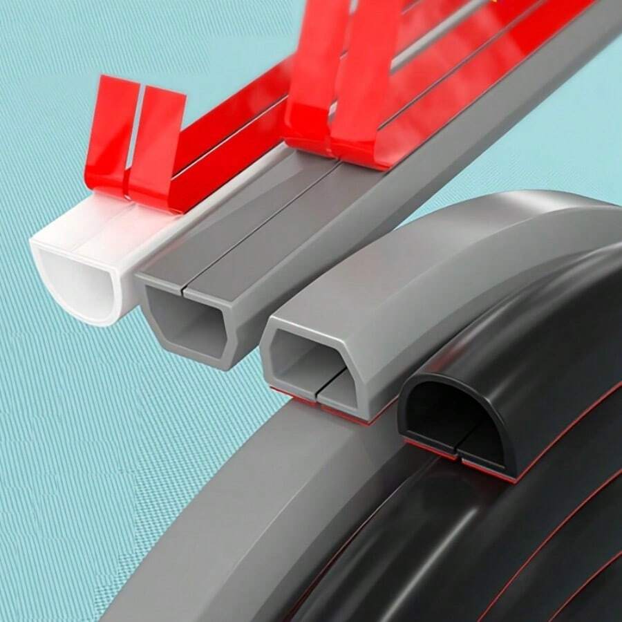 Narrow PVC Wire Trough For Floor Surface Installation, To Prevent ...