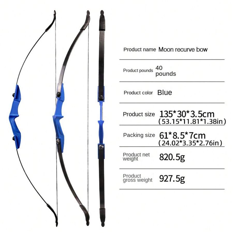 Bow And Arrow Equipment Running Moon Recurve Bow Dual Arrow Table Left ...