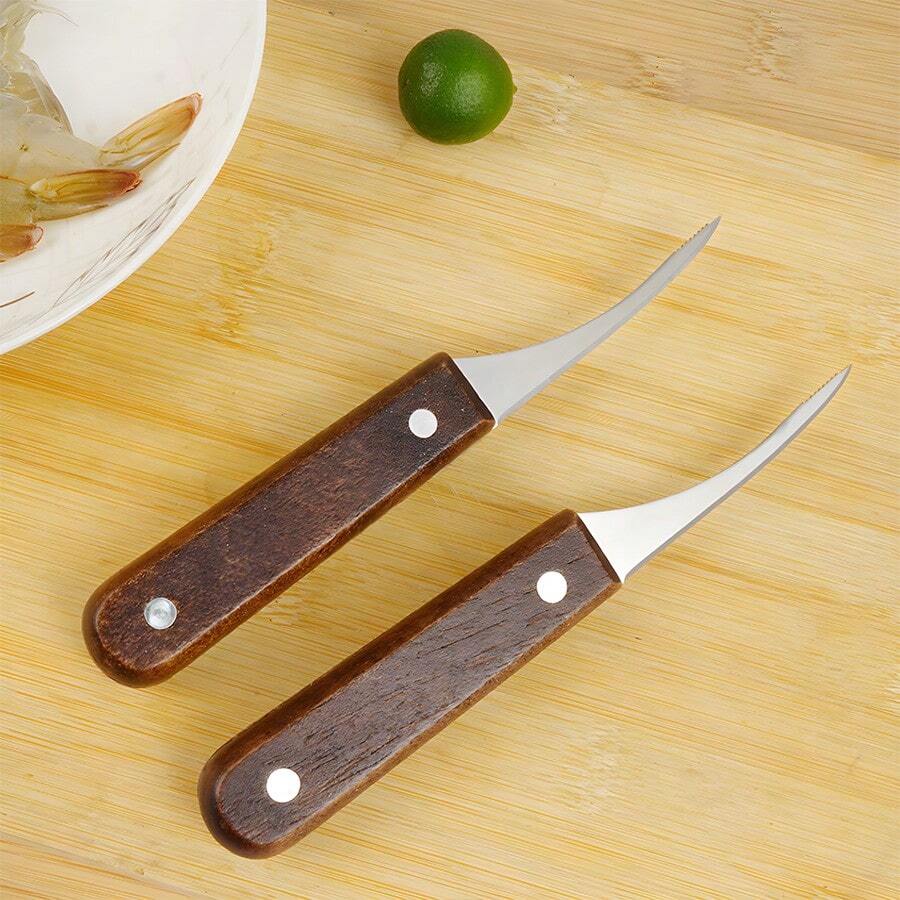 Kitchen Gadgets: Shrimp Deveiner, Oyster Opener, Professional Shrimp ...