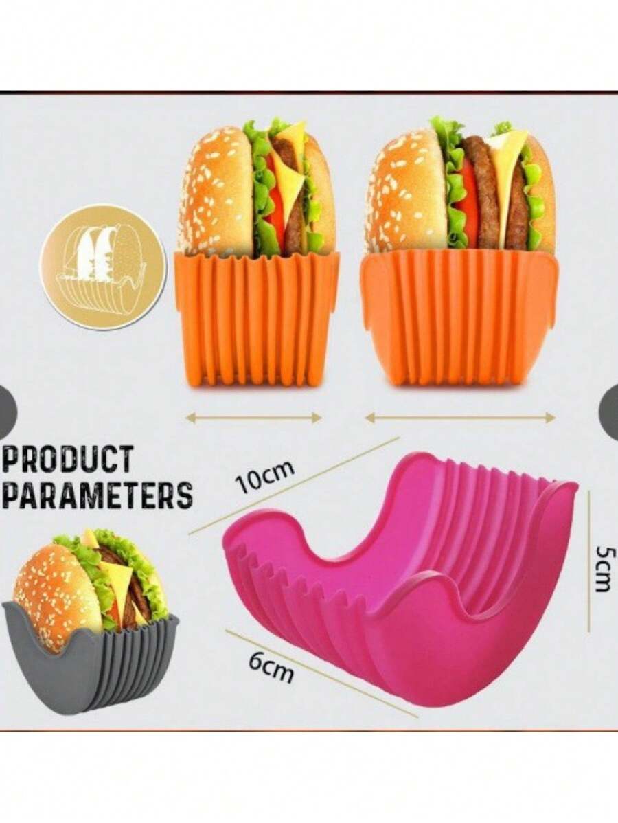 Burger Buddy Sandwich Storage Rack With Fixed Burger Box And Anti ...