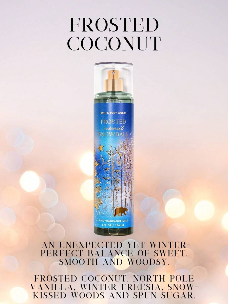 Bath & Body Works Bath And Body Works BBW Fine Fragrance Body Mist ...