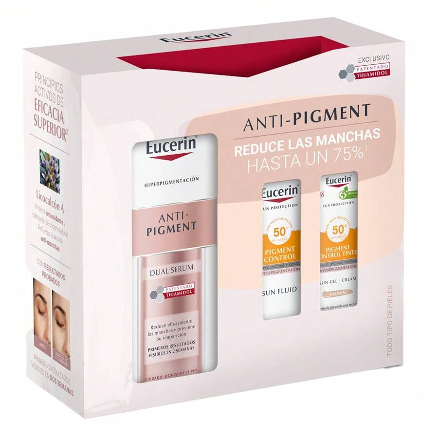 Eucerin Anti-Pigment Dual Serum 30 Ml + Pigment Control Fps50 7 Ml ...