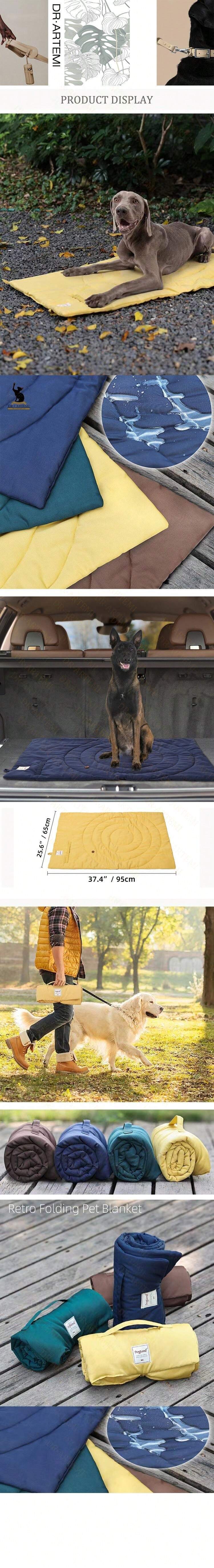 Foldable Pet Dog Diaper Mat Waterproof Training Pad Urine Absorbent ...