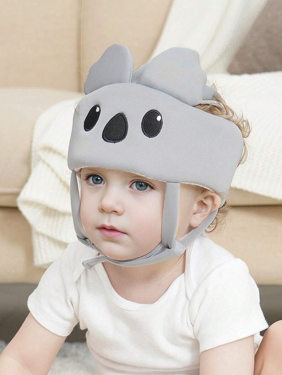 Cute Bear Design Safety Helmet, Breathable Anti-Collision Protective ...