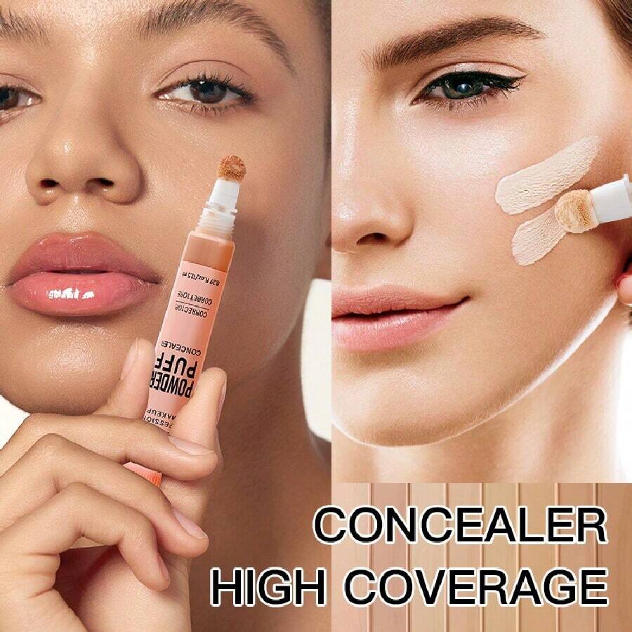 Ushas 12-Color Waterproof Concealer Pen - Oil Control, Dark Circle Coverage, Acne Treatment ...