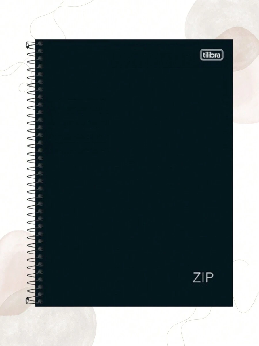 University Notebook 1 Subject ZIP Black - Tilibra | SHEIN USA