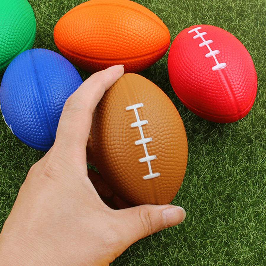 PU Foam Solid Rugby Ball, Grip Strength Ball, Anti-Stress Squeeze Ball ...