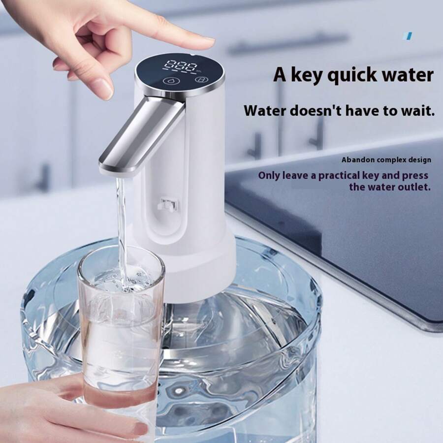 Collapsible USB Electric Water Pump Dispenser - Effortless Automatic ...