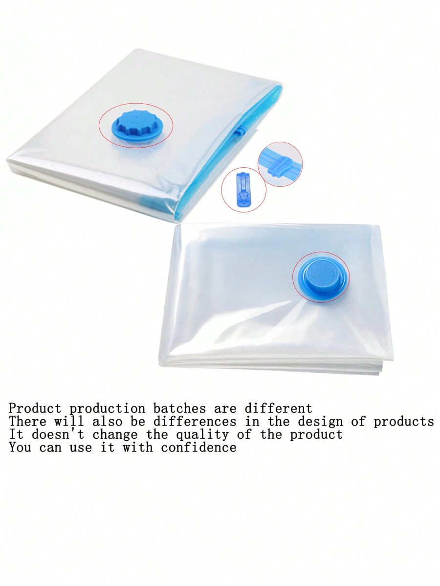 5/3/1 Pc Vacuum Compression Storage Bags, Garment Dust Cover, Airtight ...