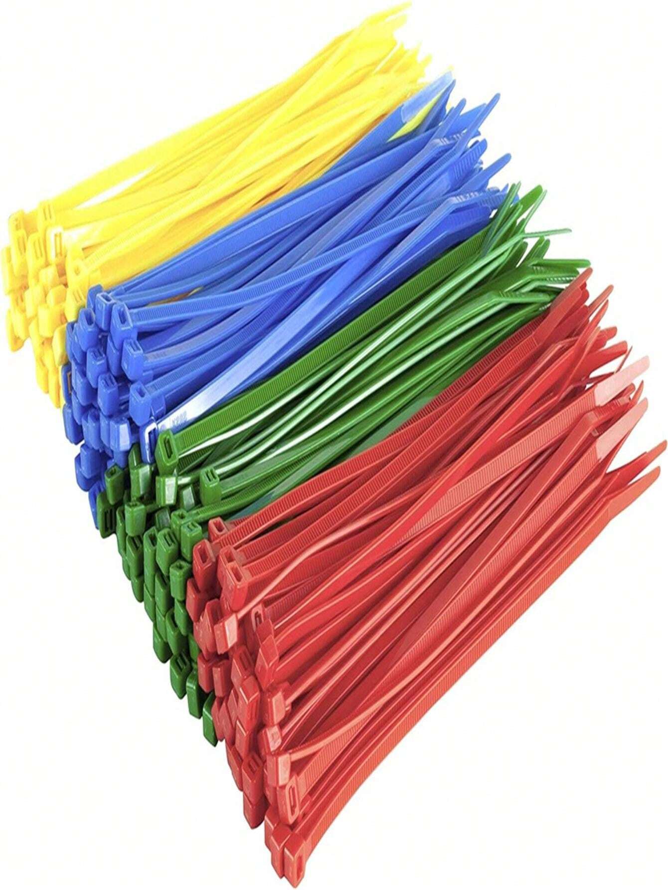 100pcs 3*150mm Colorful Self-Locking Nylon Cable Ties, Cable Wire Zip ...