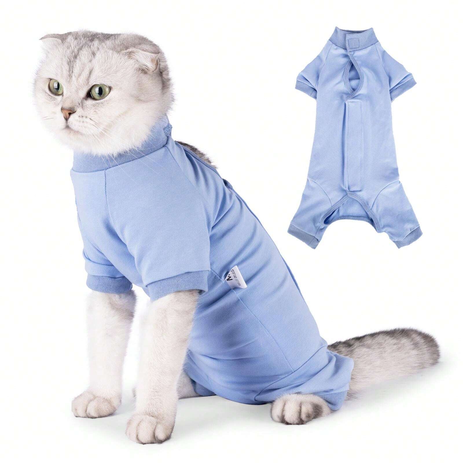 Limb Wraps Cat Postoperative Clothing Breathable Anti-Lick Cat ...