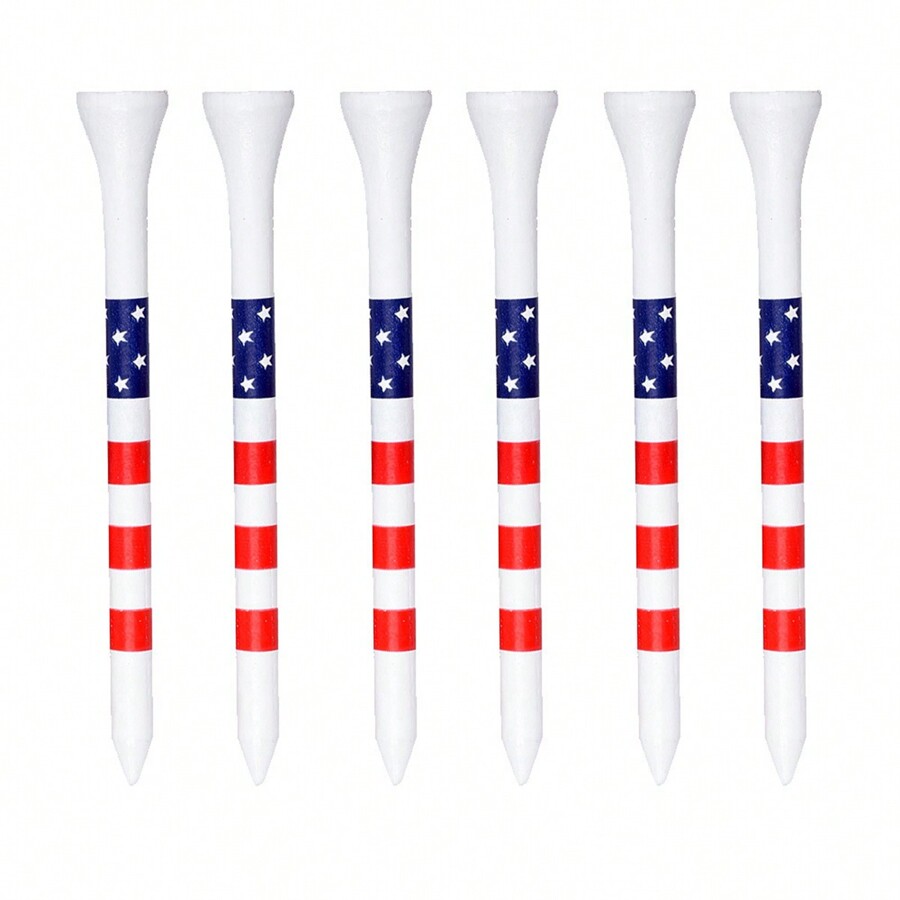 American Flag Style Golf Tees Bamboo Tees Friendly Material Reduce ... American Flag Style Golf Tees Bamboo Tees Friendly Material Reduce ...