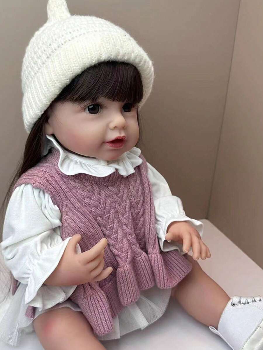 Bonecas Reborn Realistas - Boneca Reborn Realista de 22 Polegadas com ...