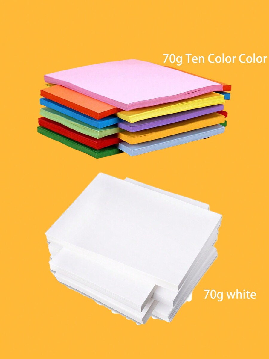 100 Sheets Per Pack A4 Photocopy Color Paper, A4 Printing Paper, A4 ...