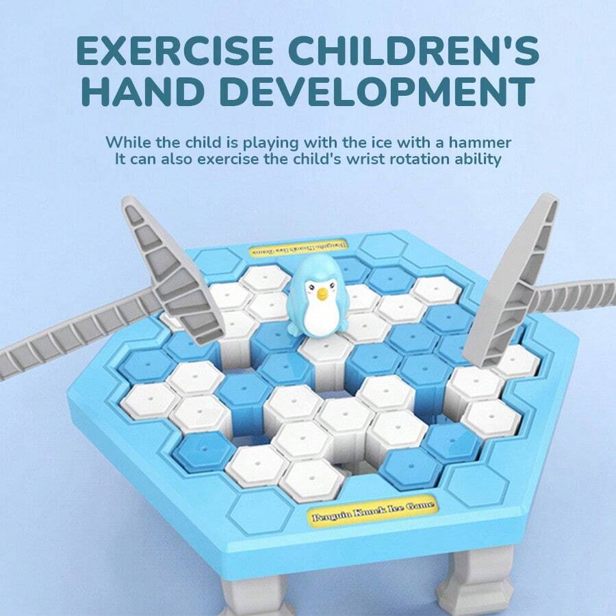 Save Penguins, Break The Ice Platform, Dismantle Walls, Toy, Children's ...