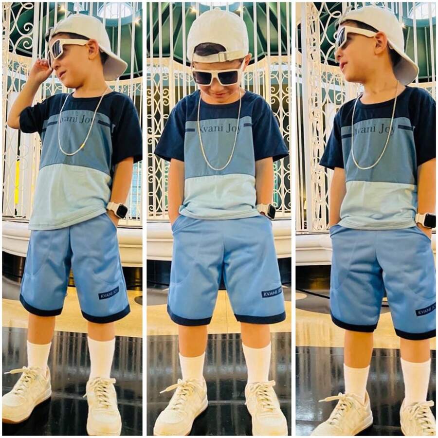 New Two Piece Set For Children And Youth Boys, 2 To 12 Years Old ...