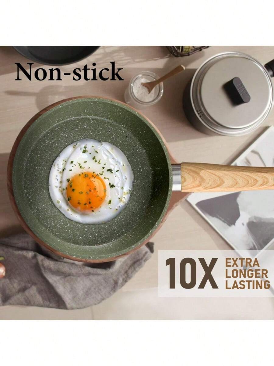 Kitchen Academy Induction Cookware Sets - 12 Piece Green Cooking Pan ...