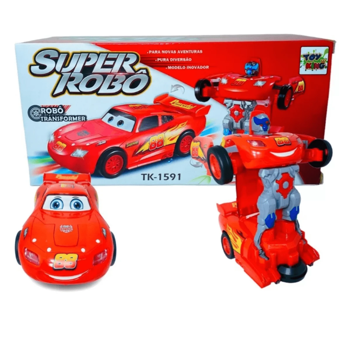 Car Turns Into Robot With Light Sound Rides Around | SHEIN USA