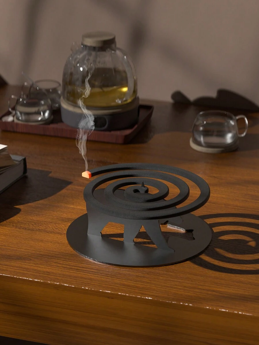 Mosquito Coil Holder - 1 Pack Fireproof Incense Burner, Safe Touch ...