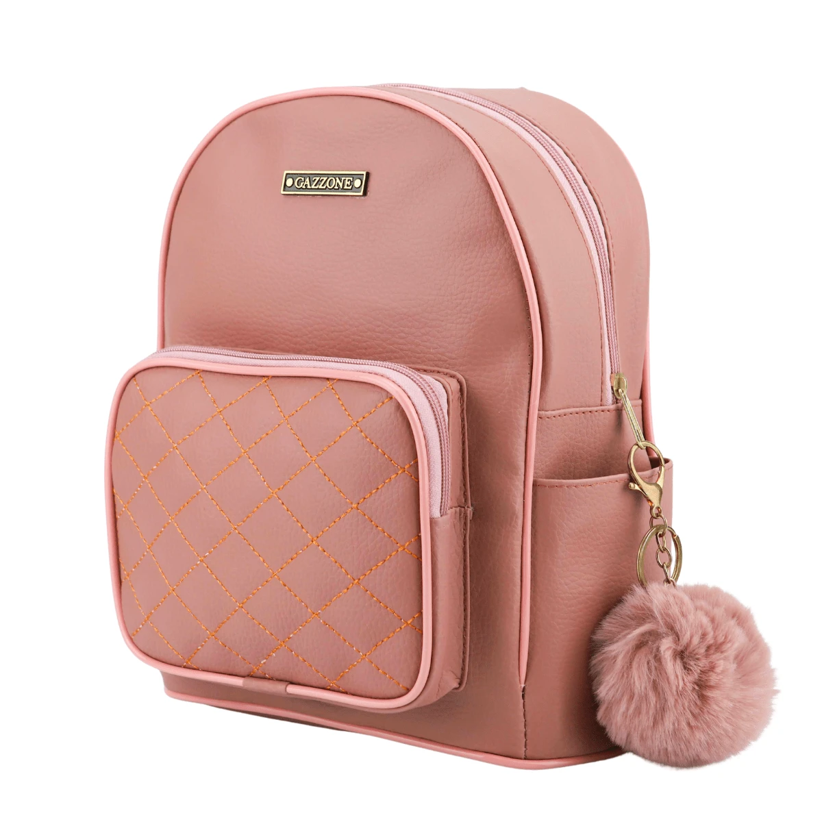 Mini Backpack Small Women's Bag With Front And Back Pocket Dividers For ...