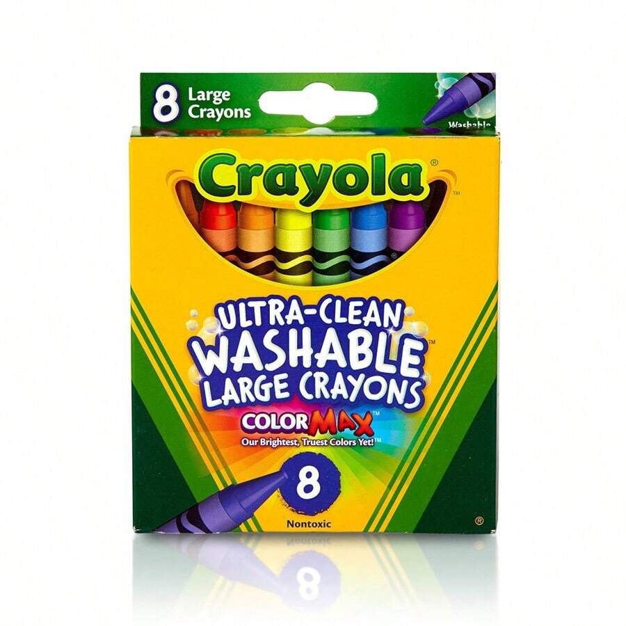 Crayola Holiday Art Bundle 2024 Large Washable Crayons Set Christmas ...