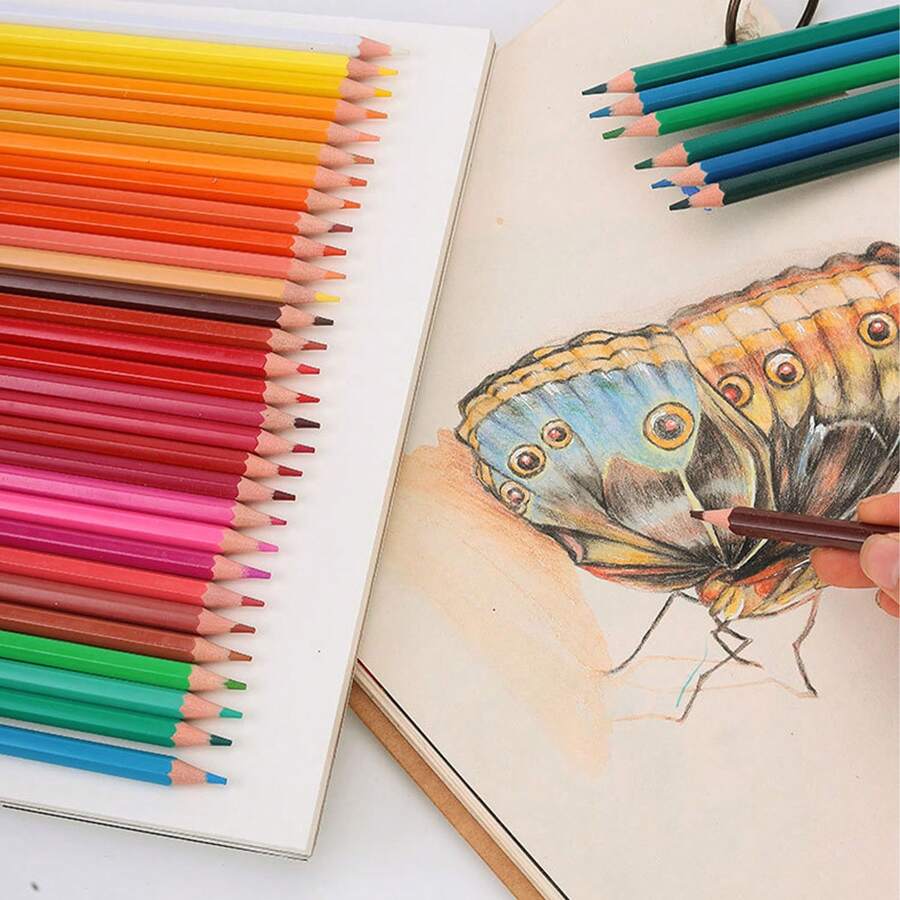48 Colored Pencils, Advanced Professional Art Drawing Pencils, Adult ...