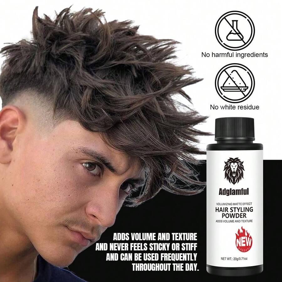 20g Hair Volumizing Powder For Fluffy & Bouncy Hairstyles, Easy Styling ...