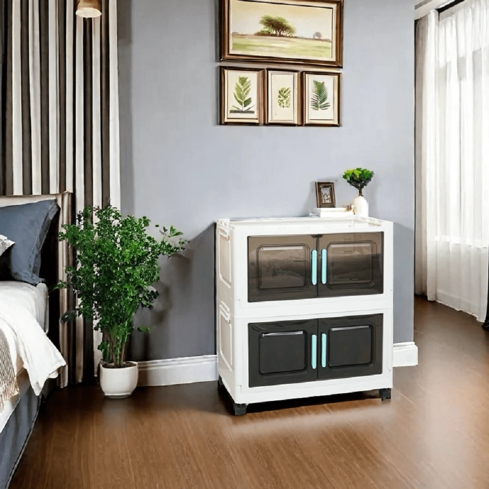 1/2/3/4/5-Tiers Extra Large Plastic Storage Cabinet With Lids ...