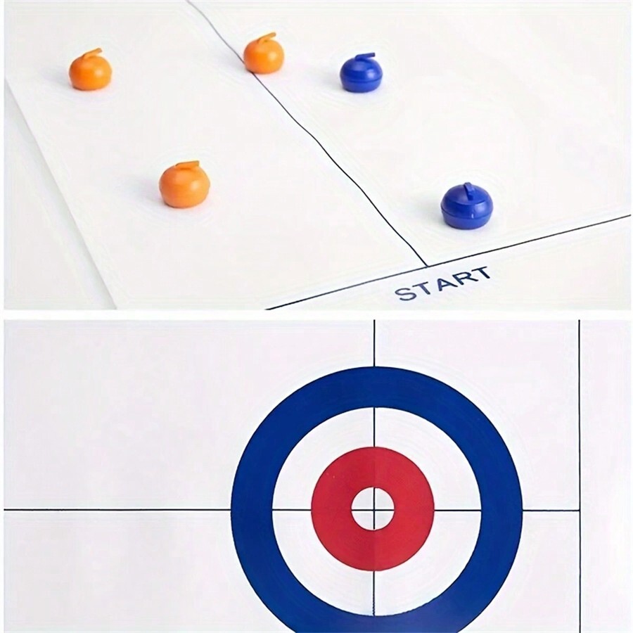 Table Curling Game And Family Entertainment Board Game, Suitable For ...