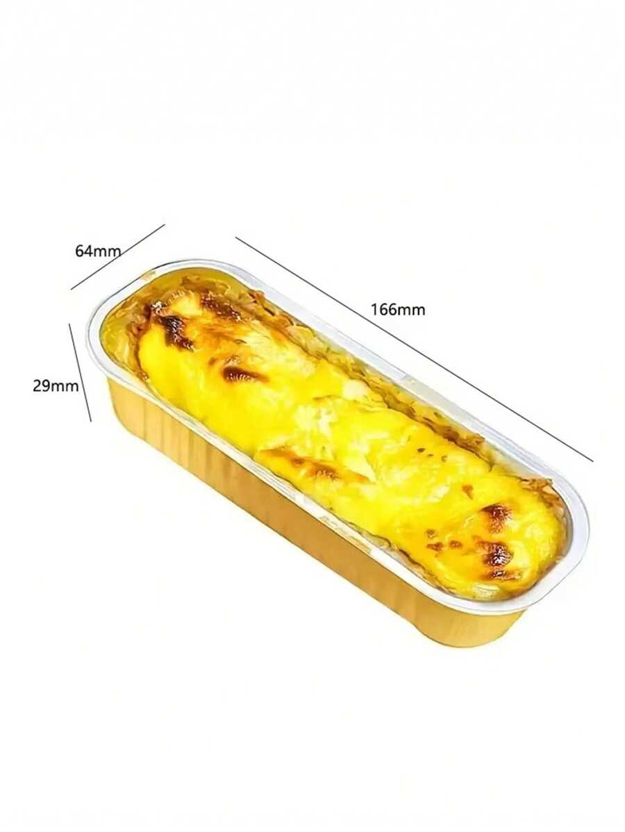 10Pcs Air Fryer Square Tinfoil Box Packing Picnic Aluminum Foil ...