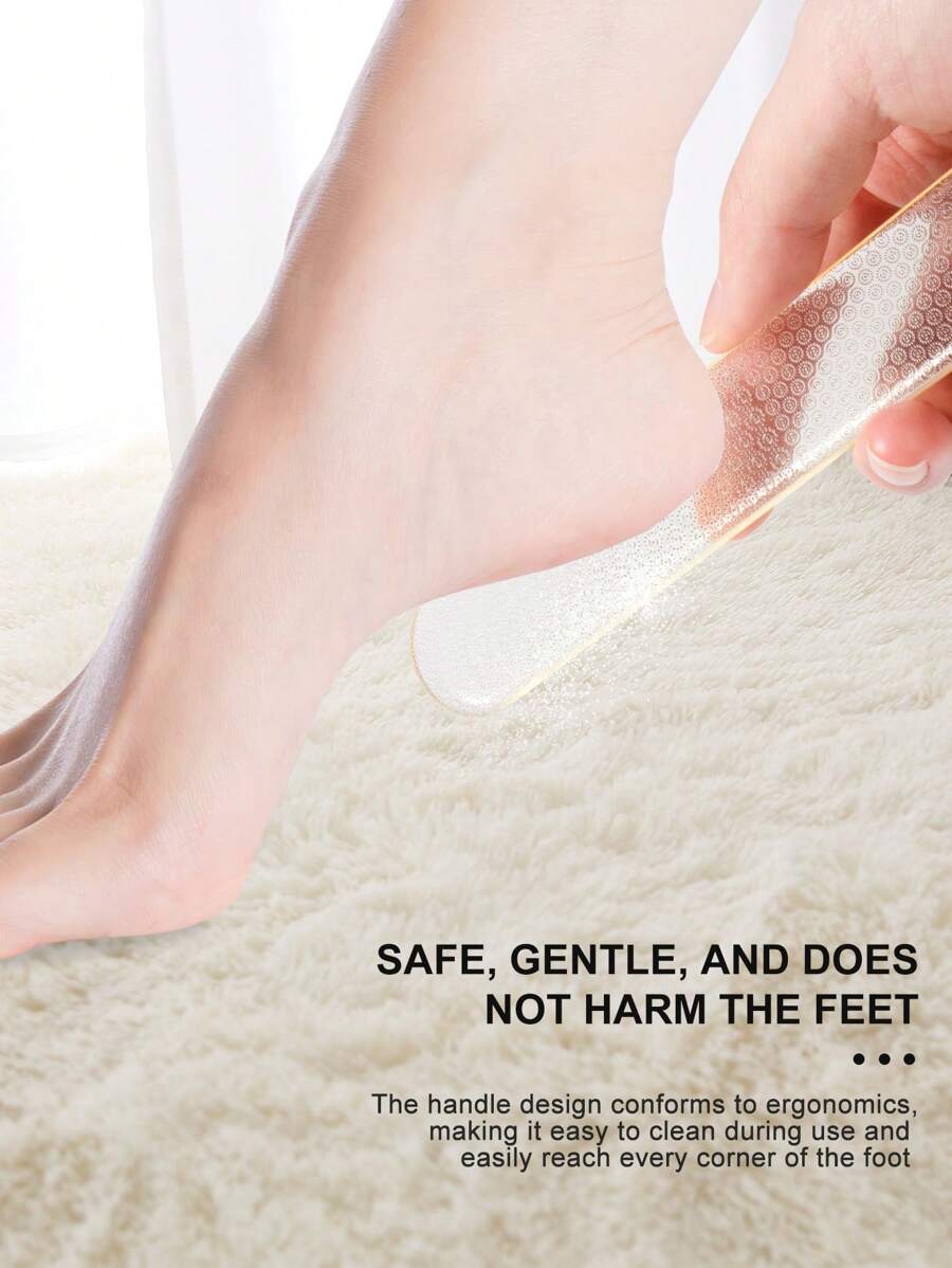Odorless Two-Sided Nano Glass Foot File - Foot And Hand Callus Remover ...