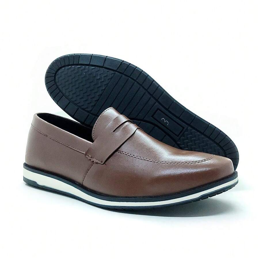 Sapato Casual Social Masculino Moderno Elegante | SHEIN Brasil