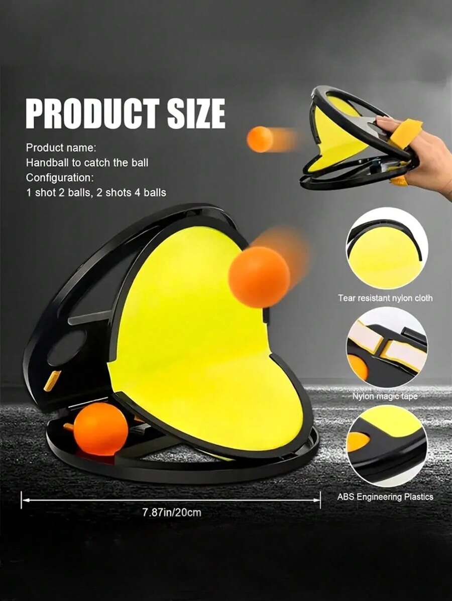 Catch And Toss Ball Game Set - PVC Uncharged Single Or Team Play ...