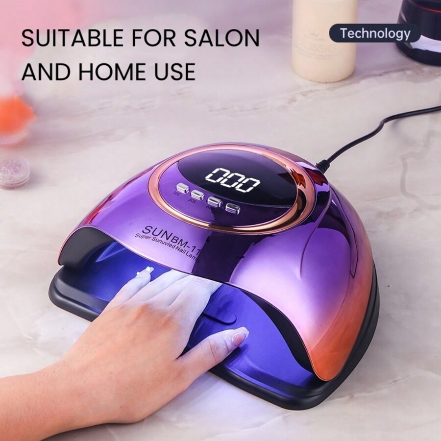 UV LED Nail Lamp Professional Nail Dryer Fast Curing Lamps 66 Beads ...