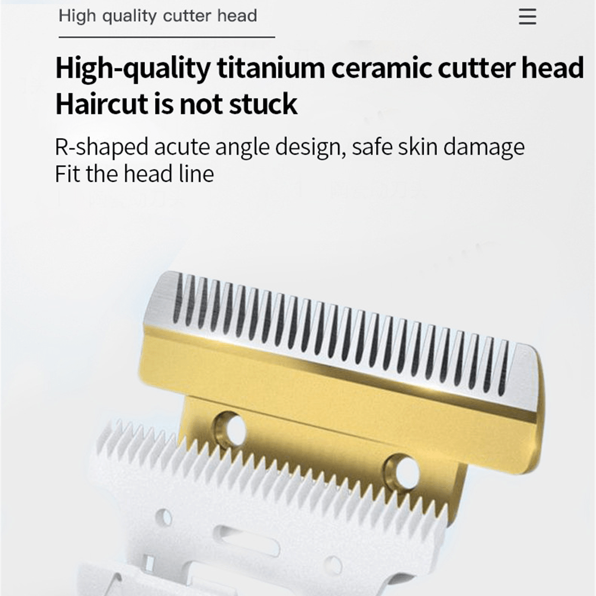 Tondeuse à cheveux électrique sans fil, tondeuse à cheveux de barbier ...