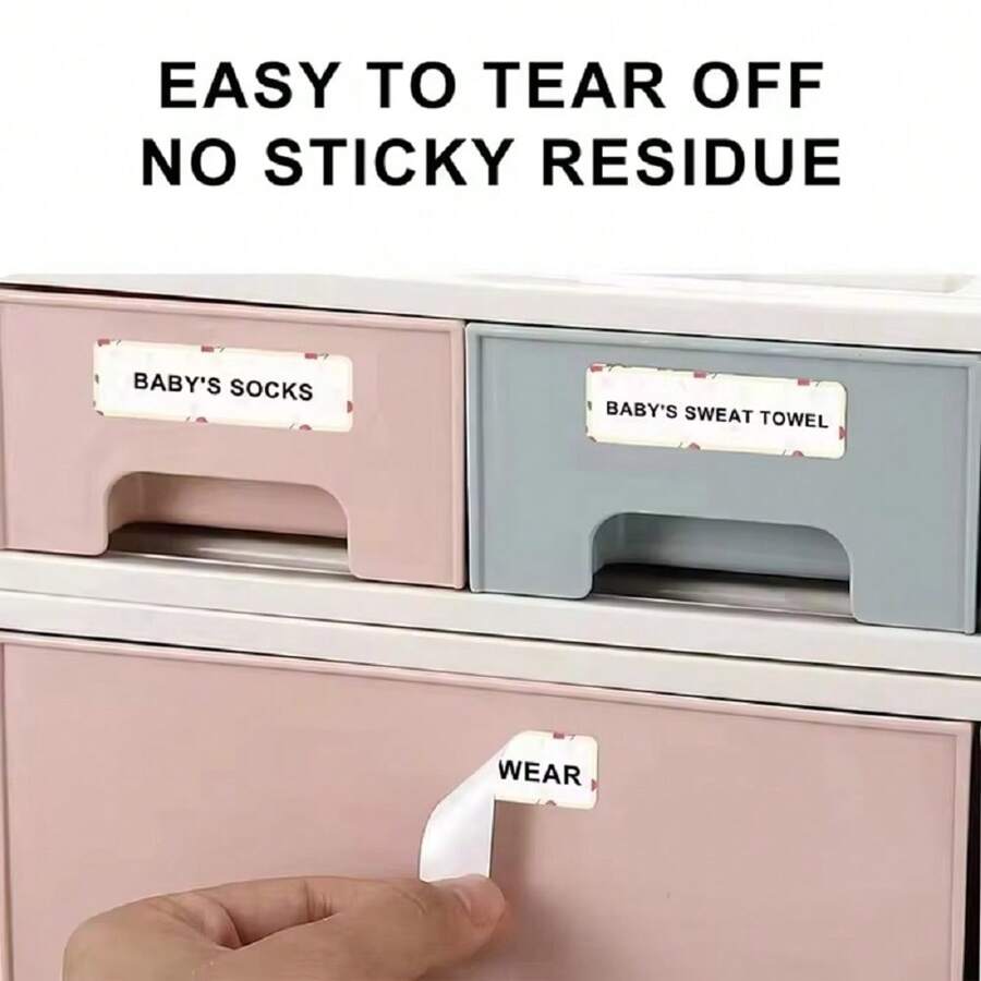 White Label Paper Mini Printer Sticker Waterproof Applicable With D30 ...