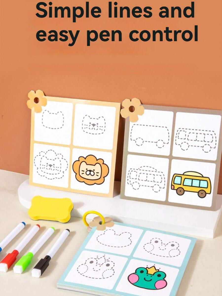 60 Pattern Pen Control Training Handwriting Coordination Training For ...