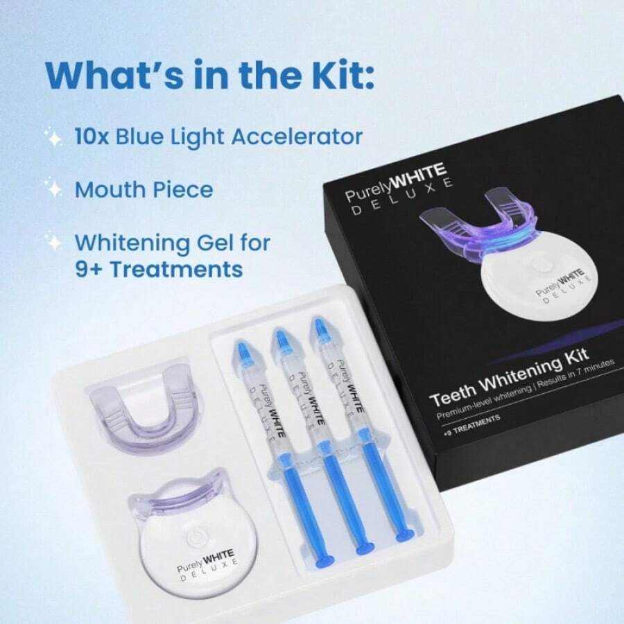 Teeth Whitening Kit, Complete Teeth Whitening, 15+ Treatments, (3) 3ml ...